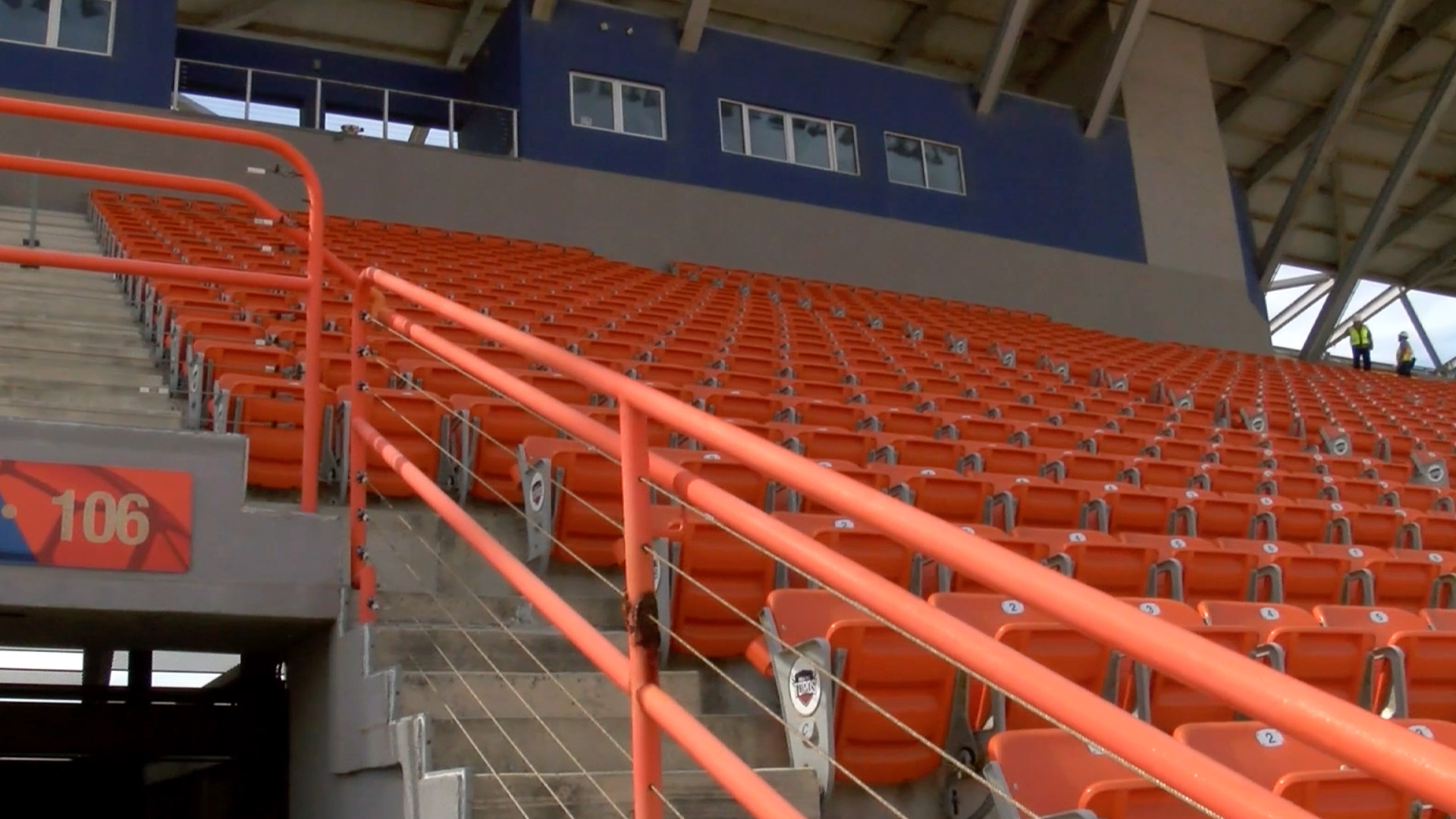 KVAQ-TV | First look at the Robert and Janet Vackar Stadium